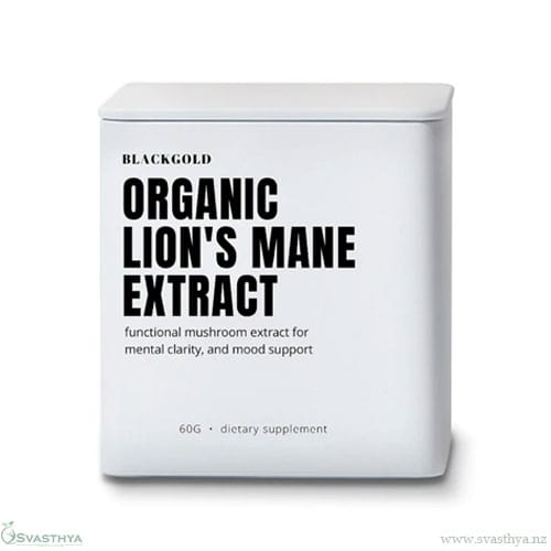 Organic Lion’s Mane Extract by BLACK GOLD - SVASTHYA NZ
